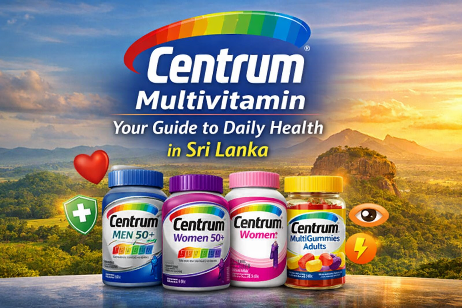 Centrum Multivitamin: The Complete Guide for Daily Health in Sri Lanka ...